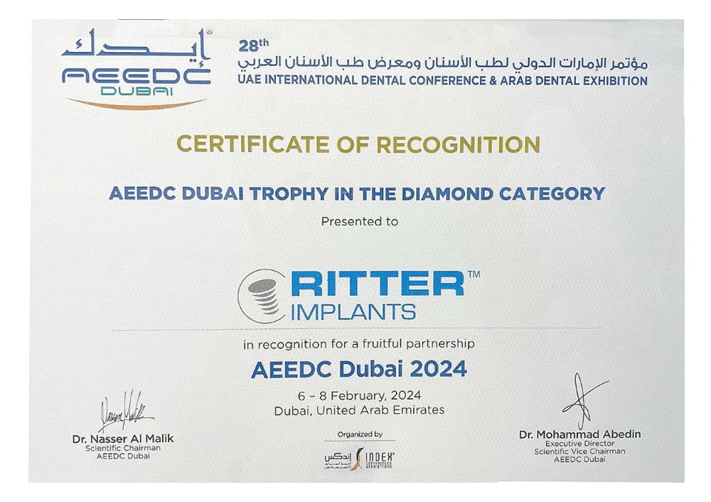 Ritter Implants. the innovative German SB/LA Implant System.